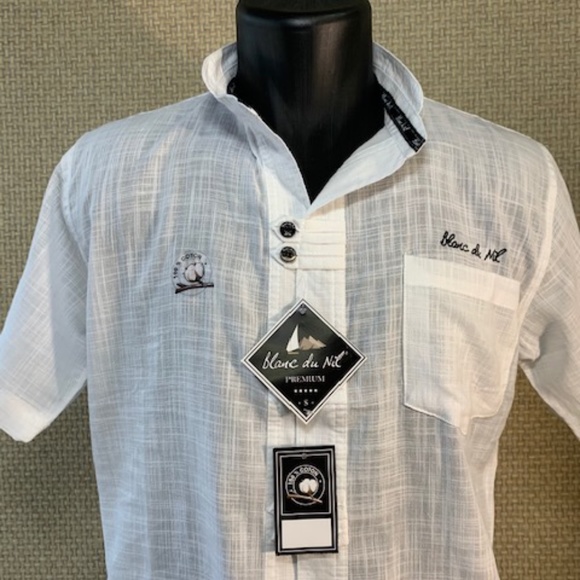 Blanc du Nil | Shirts | Copy Blanc Du Nil 0 Cotton Men Shirt 2729 | Poshmark
